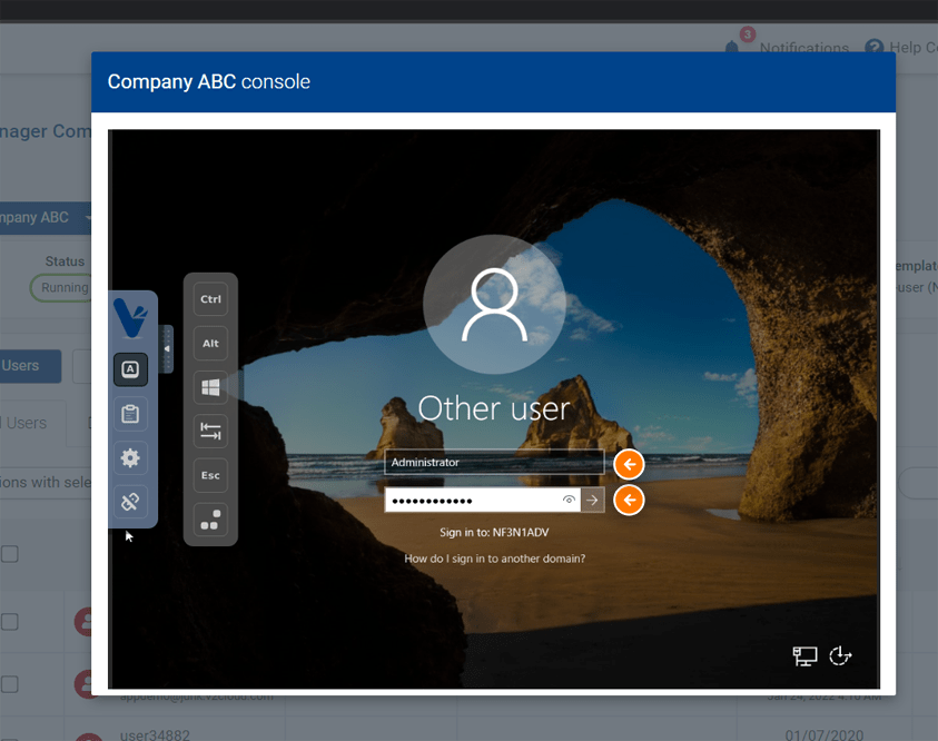 How to use the Console View from your Dashboard